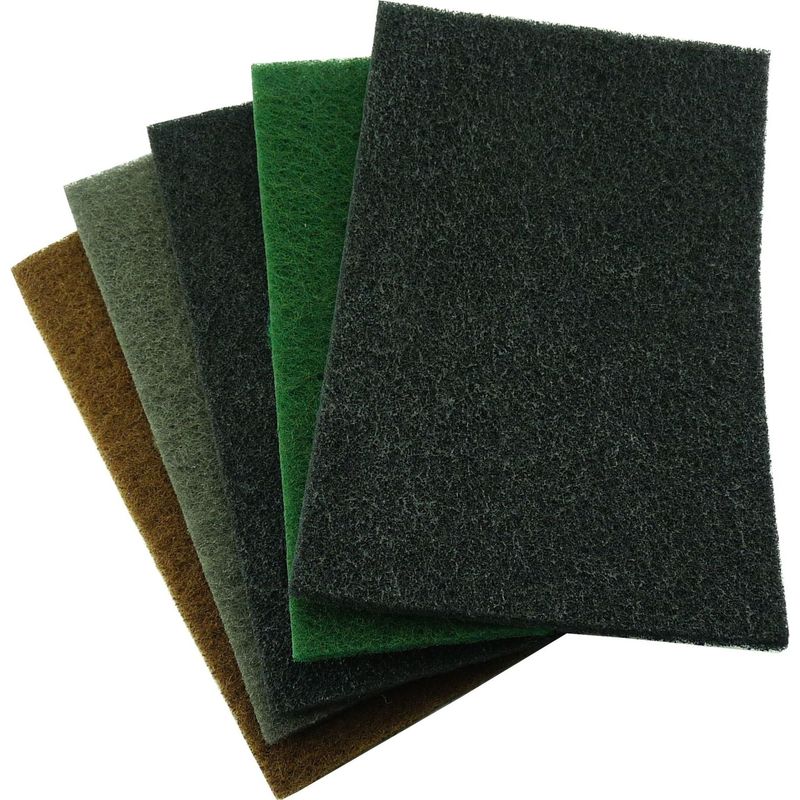 Scotchbrite Hand Pads - Brown - 150mm x 230mm - 47200032