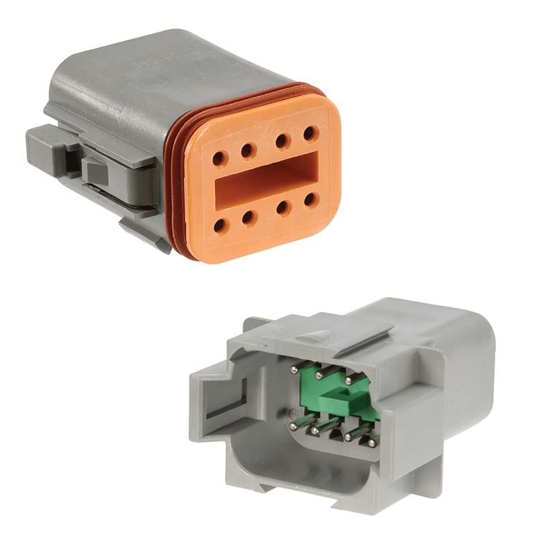 Deutsch Plug 8 Pin Connector Kit - Pack Size 1 - 57428BL