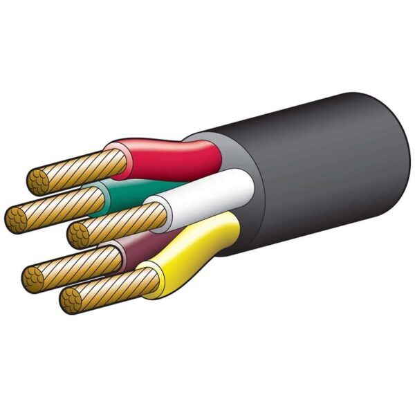 Five Core Cable 4mm - 30M - 5854-30TC