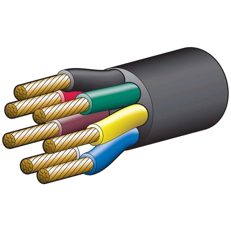 Seven Core Cable 4mm - 30M - 5874-30TC