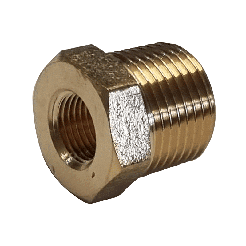 3/8 BSP Male X 1/8 BSP Female - Reducer Bush - Brass Standard Fitting ...