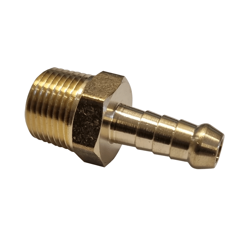 5/16 Hose Tail X 3/8 BSP Male - Hose Tail - Brass Standard Fitting ...