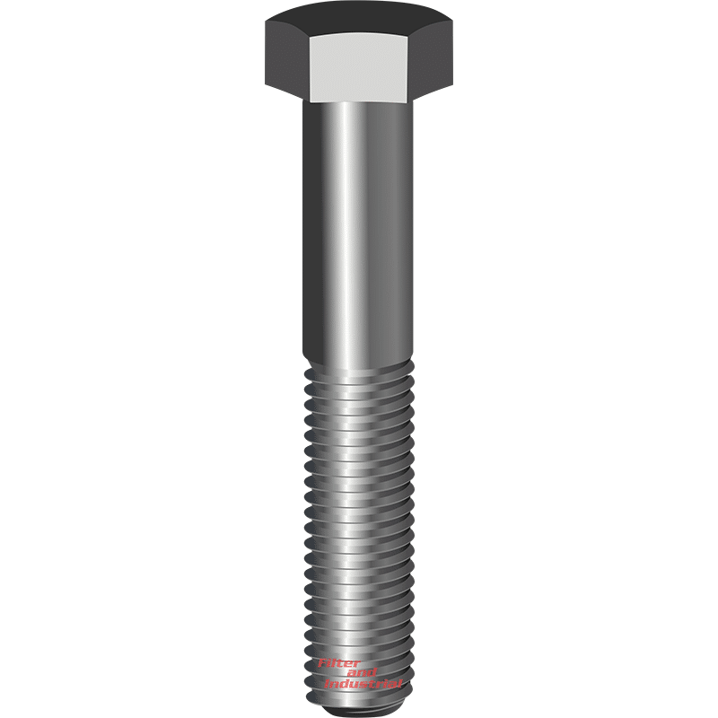 M16 x 100 Bolt Hex Head Metric Coarse 10.9 Zinc - BM16100C109ZP